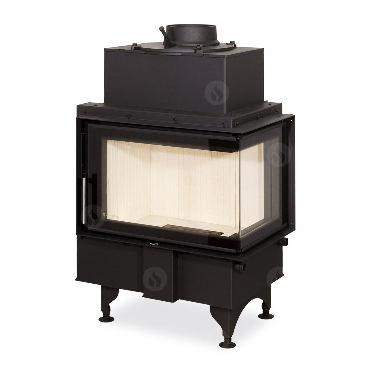 ANGLE R/L 2g S 66.44.44.01 ohýbané sklo – Krby, pece, kachle, komíny ...